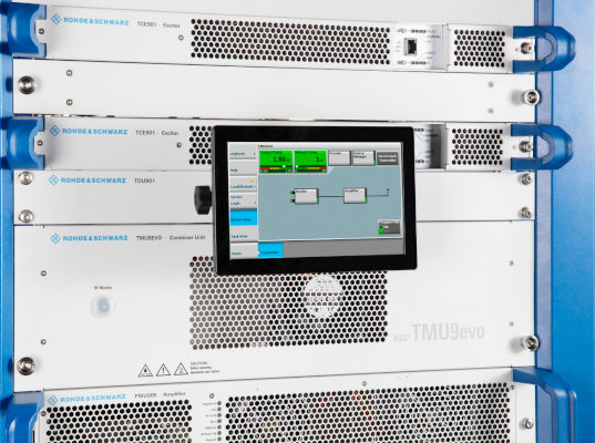 Transmisor UHF de media potencia